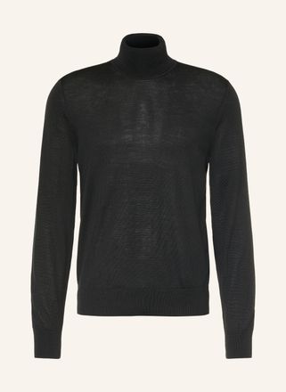 HUGO BOSS Rollkragenpullover Musso schwarz