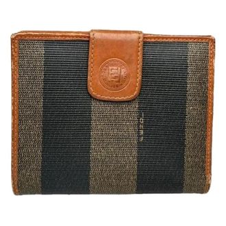 Fendi Pre-owned Leder Portemonnaie - - Pre-owned - Damen - Mehrfarbig - ONE SIZE