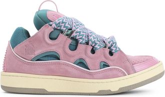 Lanvin Homme, Chaussures, Multicolore, Taille: 44 EU Curb Leather Baskets