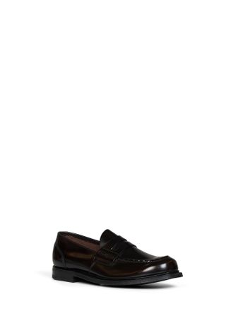 Churchs Mens Loafers Farsley R 2.0 Ebony Leather Brown