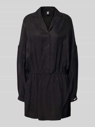 Karo Kauer Minikleid mit Resortkragen