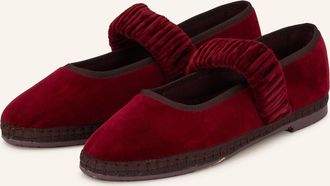 Flabelus Flabelus Mary-Jane-Ballerinas Mafalda rot