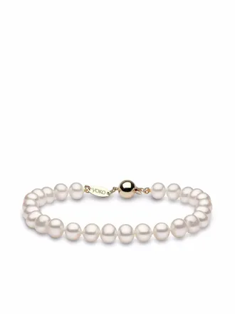 Yoko London bracelet Classic 6 mm en or 18ct orné de perles deau douce