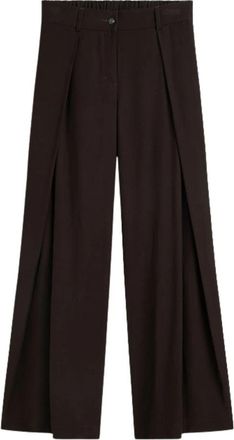 Summum Hose Viskose-Twill - - Trousers - Damen - Braun - XL