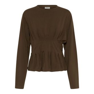 Gestuz Drew Top - Femme - Tops - Brun - Taille: 42 FR
