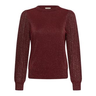 Kaffe KAlizza Pullover - Femme - Pulls - Rouge - Taille: 42 FR