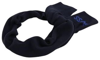 BOSS &eacute;charpe Elios Knitted Scarf Dark Blue bleu marine
