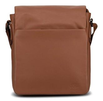 Jost sac &agrave; &eacute;paule bandouli&egrave;re pour ordinateur portable Tromsoe Crossover Cognac marron clair