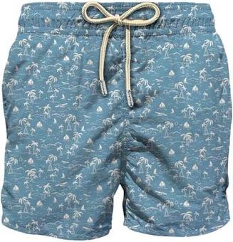 MC2 Saint Barth Short de bain stretch &agrave; imprim&eacute; fleuri