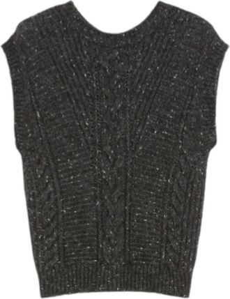 Max Mara Damen, Strickwaren, Grau, XSGr&ouml;&szlig;e