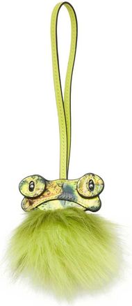 Diesel Femme, Sacs, Vert, Taille: ONE Size Frog Bag Charm with Fluffy Tail