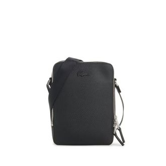 Lacoste Sac &agrave; bandouli&egrave;re en cuir
