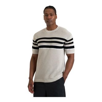 Strellson Homme, Pulls, Gris, Taille: XL T-shirt en Tricot de Coton