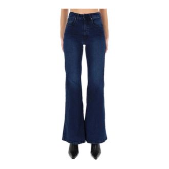 Lois High-Waisted Flared Denim Jeans - - Jeans - Damen - Blau - W26