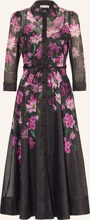 Phase Eight Hemdblusenkleid Anabelle Mit 3/4-Arm schwarz