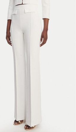 Elisabetta Franchi Stoffhose PA-171-61E2-V320 Wei&szlig; Regular Fit