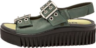 Art Damen 1579 Brighton Flache Sandale, Foliage, 41 EU