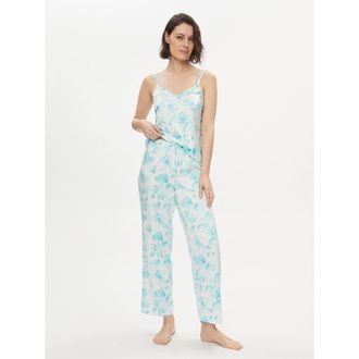 Lauren Ralph Lauren Pyjama ILN72318 Blau Regular Fit
