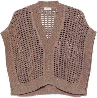 PESERICO Pull Col Rond - Gris Fonc&eacute;