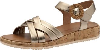 Tamaris Sandalette Damen Bequem metallic,EU 41