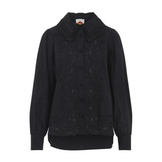 Farm Rio 351923 Shirt - - Blouses & Shirts - Damen - Schwarzk - S