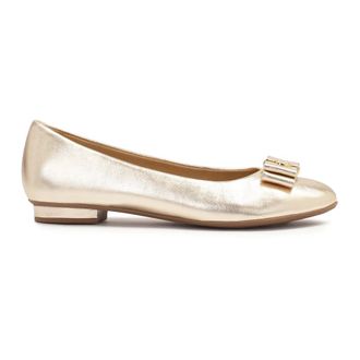 Kazar Damen goldene Ballerinas - - Shoes - Damen - Gelb - 37 EU