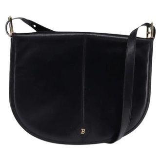 Bally Pre-owned Leather Shoulder Bag - - Pre-owned - Damen - Schwarzk - ONE SIZE