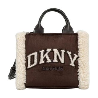 DKNY Dkny - Mini sac bandouli&egrave;re Hadlee - Femme - Sacs - Brun - Taille: ONE Size