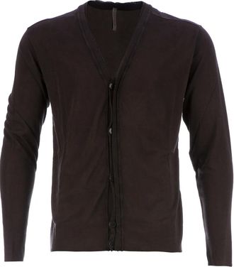 Aimo Richly gilet maille fine - Marron