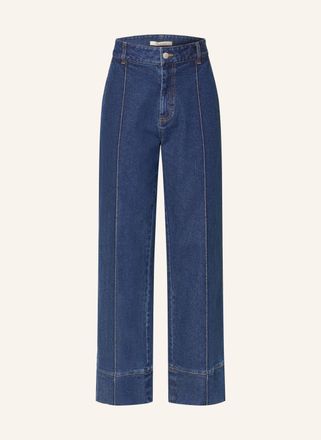 Barbour Wide Leg Jeans blau