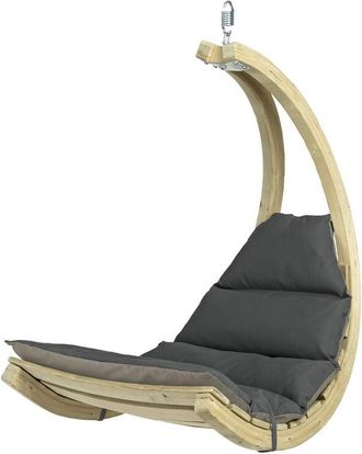 Amazonas Sandals Amazonas - Schwebesessel Swing Chair Anthracite H&auml;ngesessel inkl. Sitzkissen und Schwingfeder