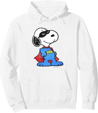 Peanuts Snoopy, maskierter Super-Beagle-Umhang, klassischer Held Pullover Hoodie