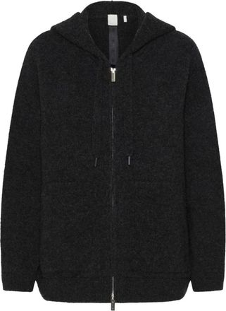 Marella Femme, Sweatshirts et sweats à capuche, Noir, Taille: 38 FR Robe Antracite Omelia