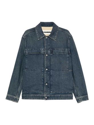 Jil Sander Veste Casual - Bleu