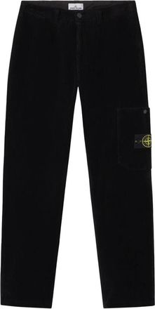 Stone Island Homme, Pantalons, Noir, Taille: W29 Cotton Corduroy 800 Pantalons