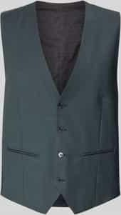 Daniel Hechter Weste mit V-Ausschnitt und Leistentaschen