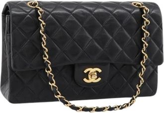 Chanel Sac bandouli&egrave;re vintage pr&eacute;-poss&eacute;d&eacute; - Femme - Pre-owned - Noir - Taille: ONE Size