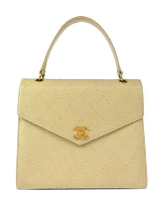 Chanel sac à main Kelly (1998) - Tons neutres