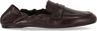 Guglielmo Rotta Femme, Chaussures, Brun, Taille: 36 EU Satin Loafer