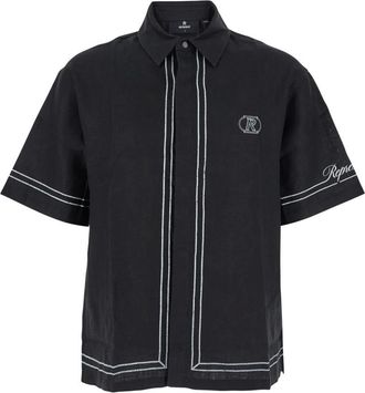 Represent Represent, Homme, Chemises, Noir, Taille: XL Chemise Noire Border Collection &Eacute;l&eacute;gante