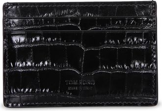 Tom Ford Homme, Accessoires, Noir, Taille: ONE Size Porte-cartes