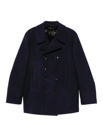 Tom Ford Manteau Court - Bleu
