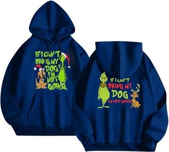 Generic Le Grinch Sweat A Capuche Femme Adulte De Noel Moche Noël Hiver Polaire Femmes Pyjama 2025 Chaud Pull Vetement Costume Oversize Deguisement Sweatshirt