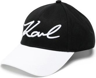Karl Lagerfeld K/Signature cap - Schwarz