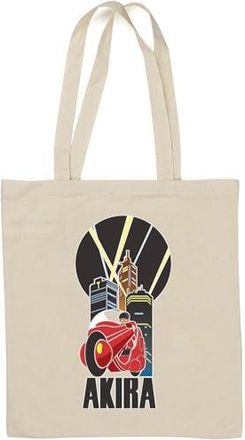 Generic Anime 01 Sac fourre-tout en coton naturel Blanc