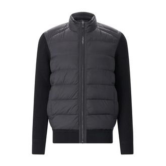 Belstaff Hybrid Daunenjacke - - Jackets - Herren - Schwarzk - 3XL
