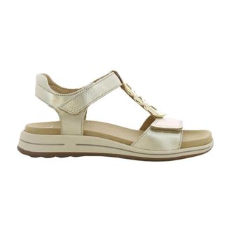 Ara Damen Platin Flache Schuhe - - Shoes - Damen - Gelb - 42 EU
