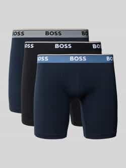 HUGO BOSS Pant & Trunk aus Baumwoll-Mix im 3er-Pack Modell BOXERBRLONG 3P POWER