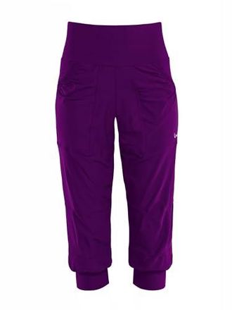 Winshape Functional Comfort ¾ Leisure Trousers Lei201c Pantalon décontracté, Prune foncée, XL Femmes