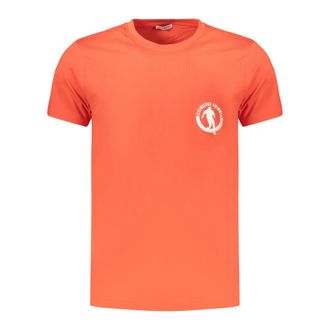 Dirk Bikkembergs Pupino Kurzarm-T-Shirt - - Tops - Herren - Orange - 2XL